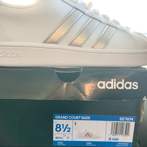adidas | Shoes | Adidas Grand Court Tennis Shoes White Leather | Poshmark